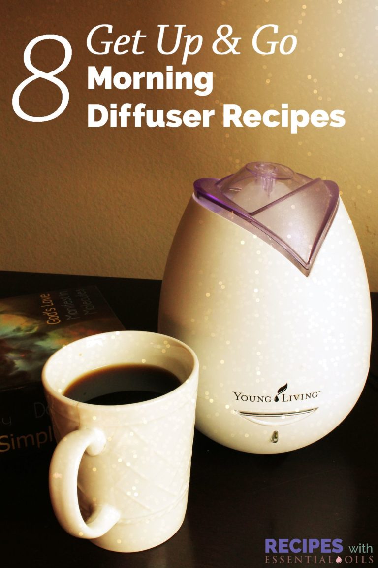 8 Get Up & Go Morning Diffuser Recipes - Recipes with Essential Oils