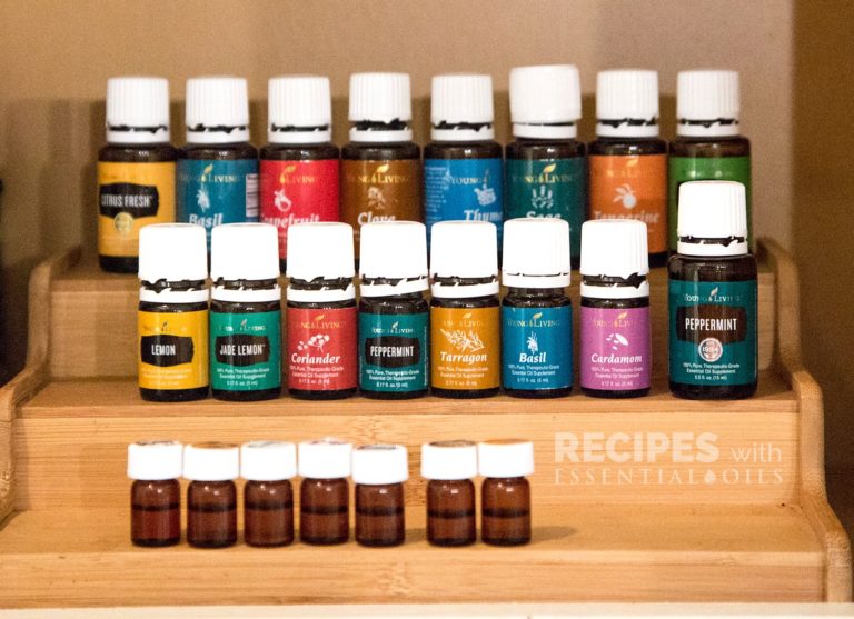 How to Organize Essential Oils for Cooking - Recipes with Essential Oils