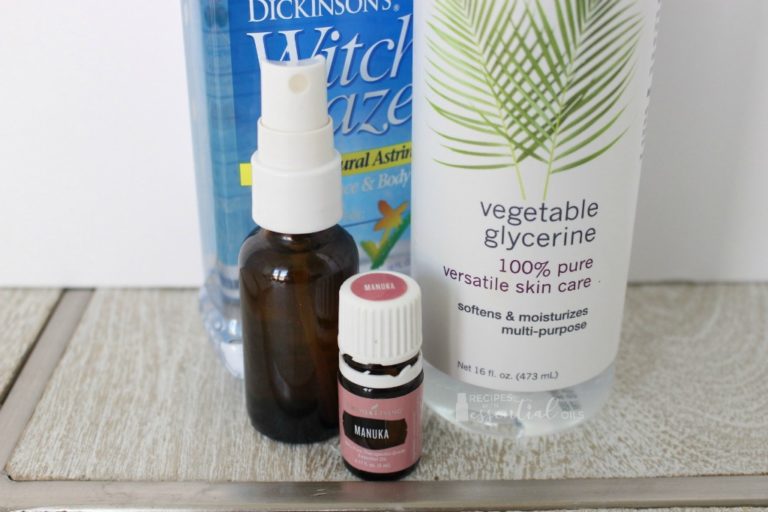 DIY Hydrating Makeup Setting Spray - Recipes with Essential Oils