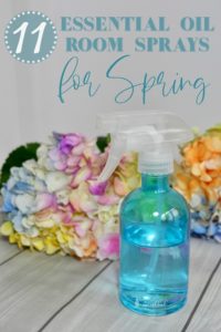 11 Essential Oil Room Sprays for Spring - Recipes with Essential Oils
