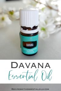 All About Davana - Recipes with Essential Oils