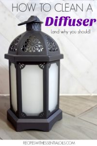 How to Clean a Diffuser - Recipes with Essential Oils