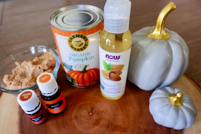 Pumpkin Sugar Scrub - Recipes with Essential Oils