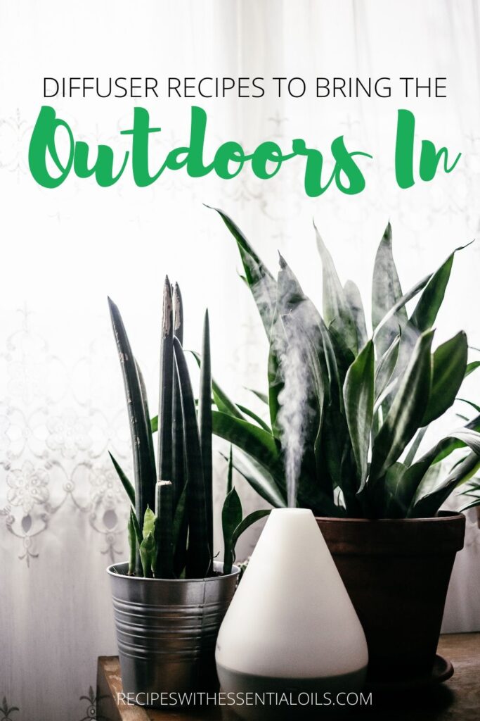 Diffuser Recipes to Bring the Outdoors In - Recipes with Essential Oils